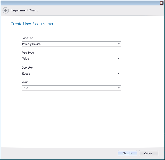 Creating User Requirements