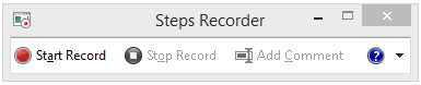 Documenting Repackaging Steps Using the Microsoft Step Recorder Tool