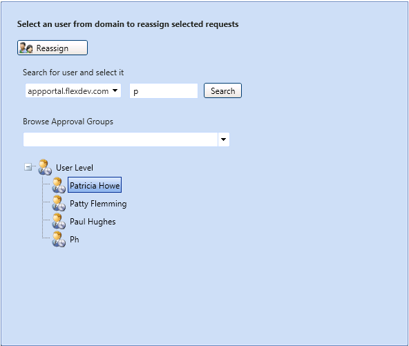 Reassigning A Request