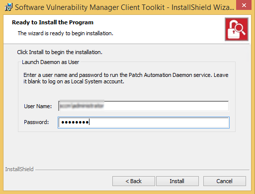 Download and Install the Software Vulnerability Manager Client ToolKit