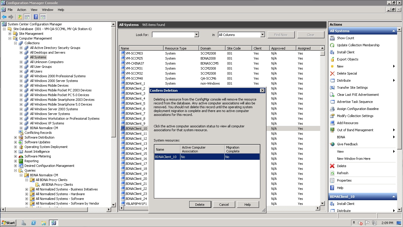 Removing The Normalize Cm Proxy Client