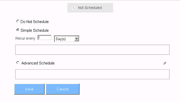 Scheduling a Simple Synchronization