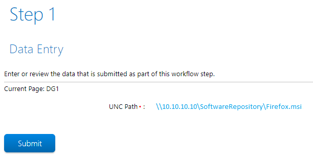 Linking to a UNC Path