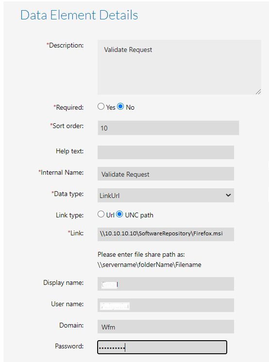 Linking to a UNC Path